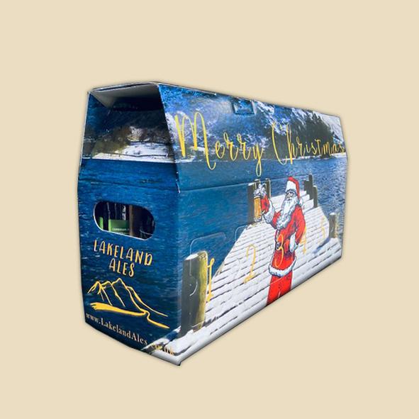 12 Blonde/Golden Beers from Lakeland Ales in Christmas Box